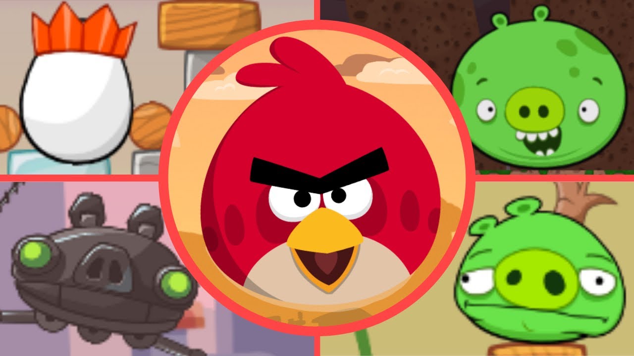 Angry Birds Project R (Versão 2.4.0) - All Bosses (Luta dos Bosses ...