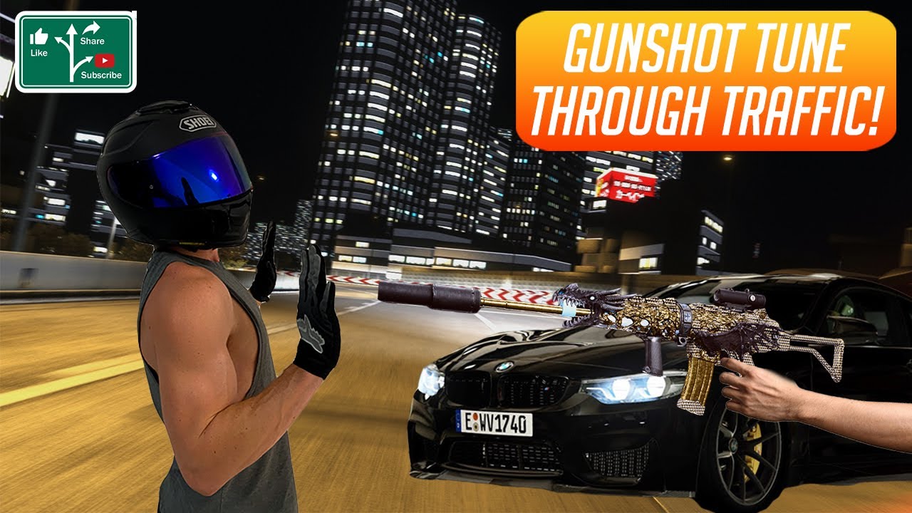 NO HESI BMW M4 with GUNSHOT Tune Shredding the Streets of Japan - YouTube