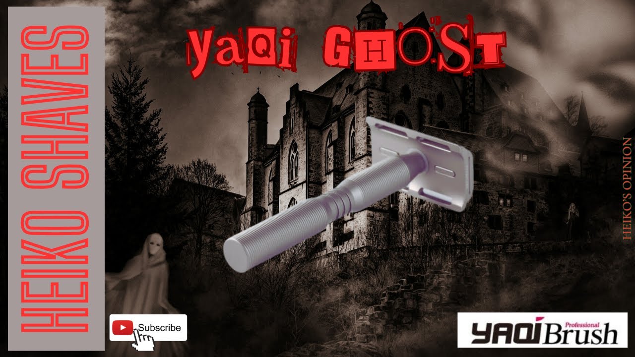 Yaqi Ghost Titanium Razor - First Shave... - YouTube