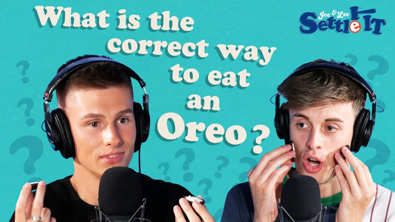 What is the right way to eat an Oreo? Joe Tasker and Lee Hinchcliffe ...