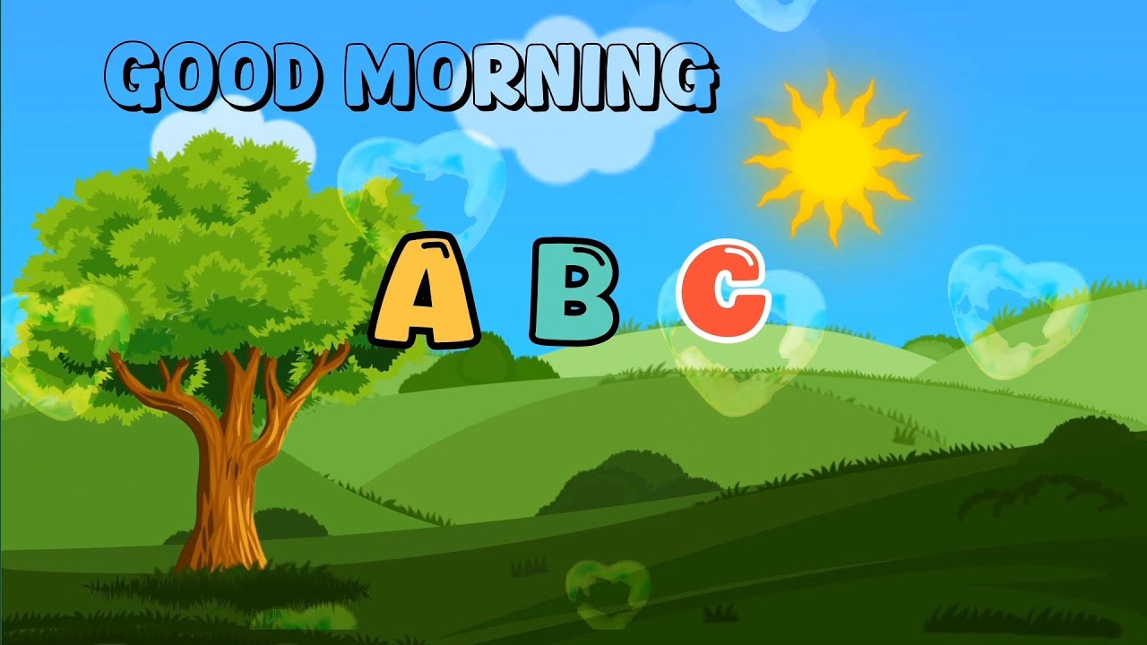 Good Morning ABC Songs | Sunshine Learning Time@Mjkidsfunlearning - YouTube
