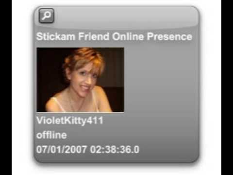 Yahoo! Widget for Stickam