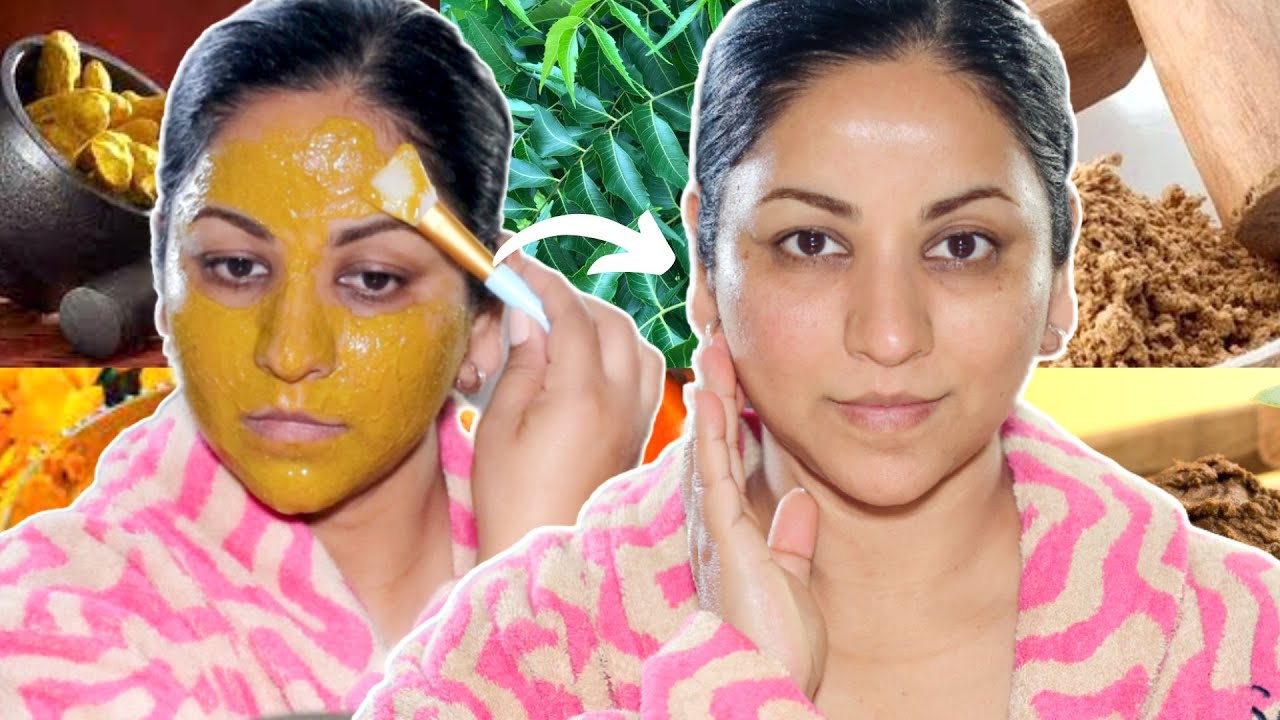 How To Make the Magical Ubtan facemask for INSTANT Glow - YouTube