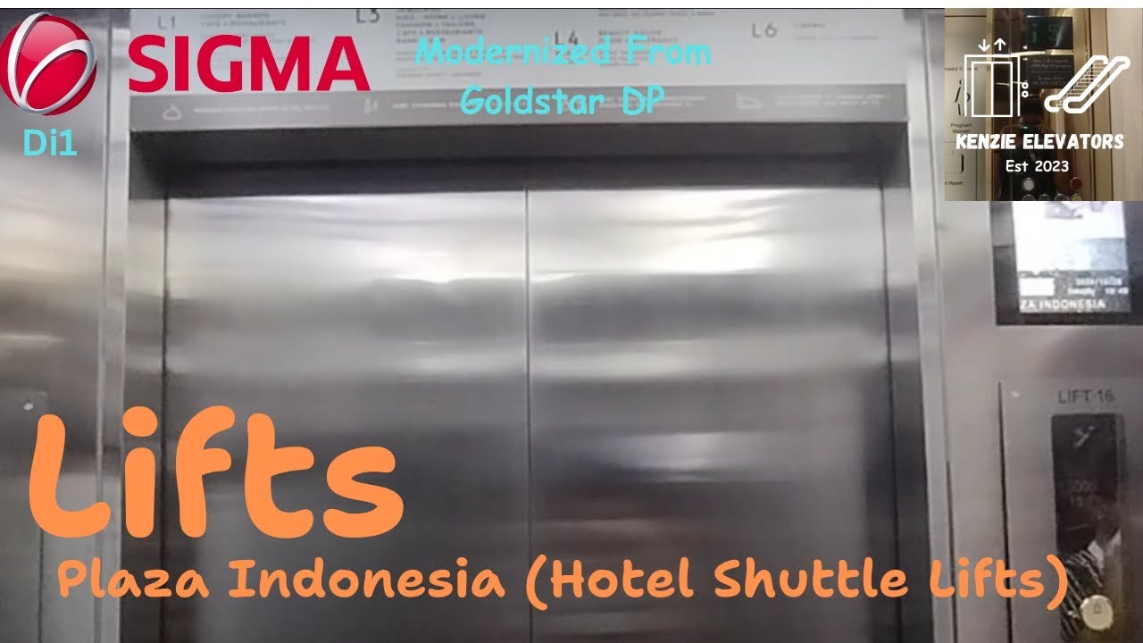 Sigma Di1 Traction Elevator - Plaza Indonesia , Jakarta [Hotel Shuttle ...