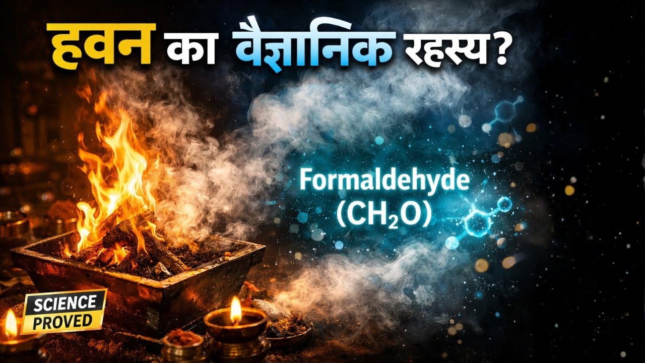 हवन का वैज्ञानिक रहस्य | Havan Smoke में Formaldehyde (CH₂O)? | Science ...