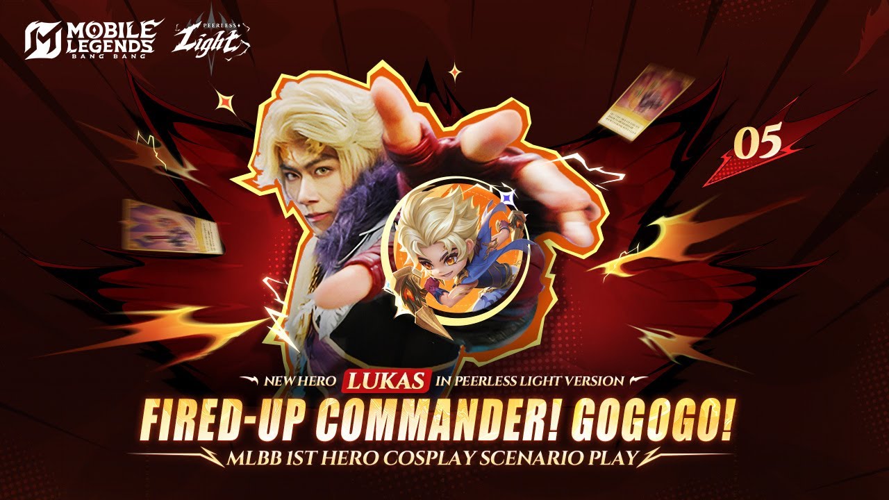 Fired-up Commander GOGOGO! | MLBB 1st Hero Cosplay Scenario Play ...
