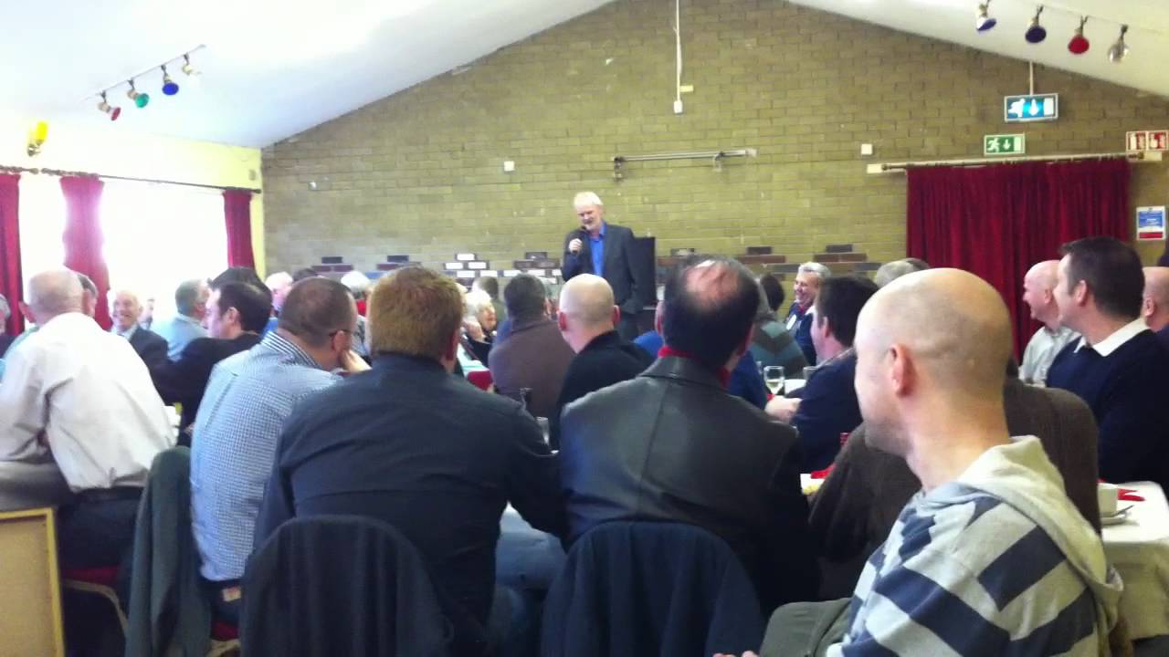 Tim "Da" McGarry at the Cliftonville FC Lunch. 14/01/12 - YouTube
