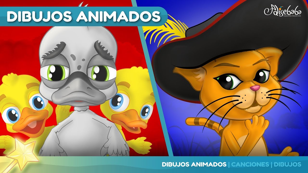 El Patito Feo + El Gato Con Botas Animado | Cuentos infantiles para ...