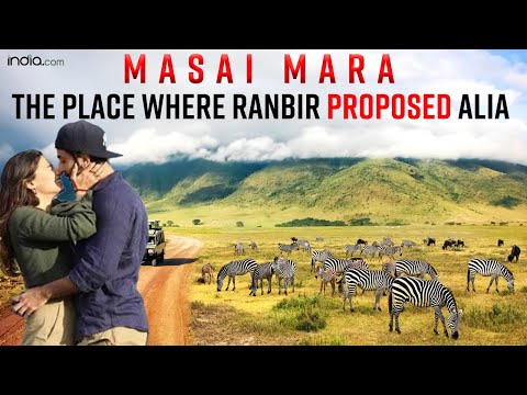 Maasai Mara, The Paradise Where Ranbir Kapoor proposed Alia Bhatt | Masai Mara Safari