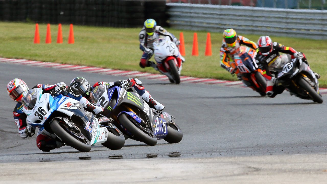 AMA Pro SuperBike Race Two - New Jersey Motorsports Park - 2014 - YouTube