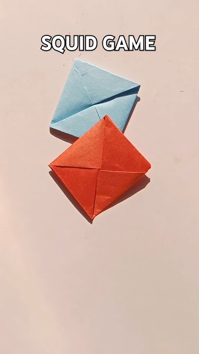 How to make squid game DDAKJI | DIY DDAKJI Tutorial #squidgame #squidgame2 #diy #easy #tutorial ...
