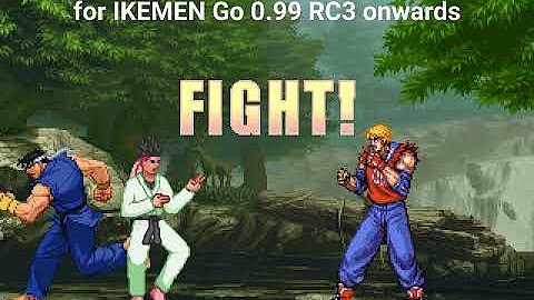 Outdated IKEMEN Go interactive stage showcases - YouTube