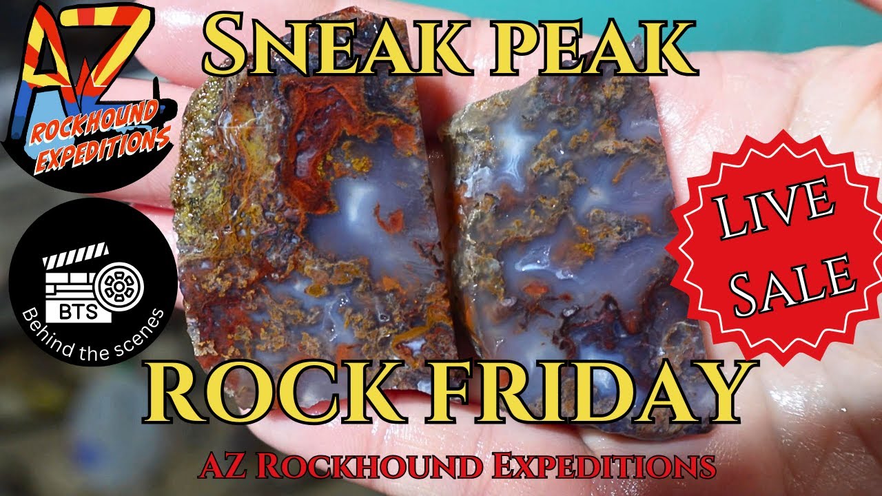 Sneak Peak at Rock Friday! What's for sale? - YouTube