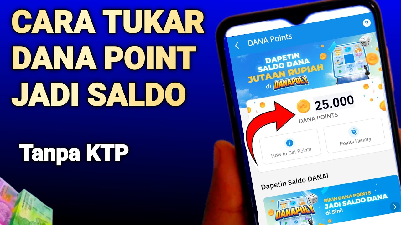 Cara Tukar DANA Poin Jadi Saldo Dana Terbaru - Dana Poly - YouTube