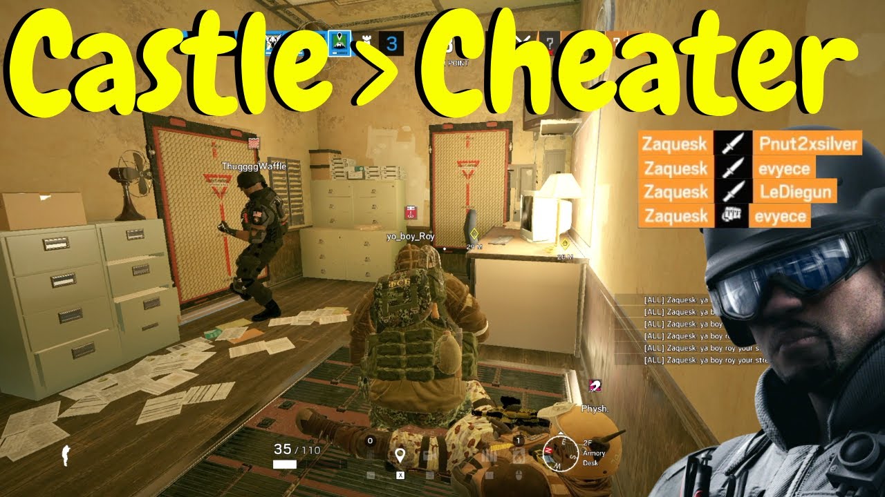 How to Beat Cheaters in Rainbow Six Siege - YouTube