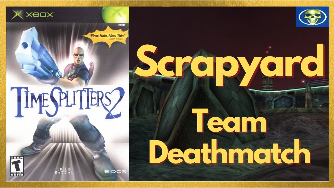 TimeSplitters 2 | Multiplayer Gameplay | Team Deathmatch | Splitscreen ...