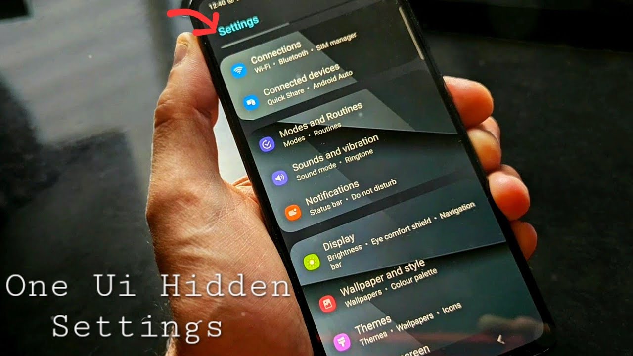 Mastering One UI Hidden Settings You didn't know you need to change ...