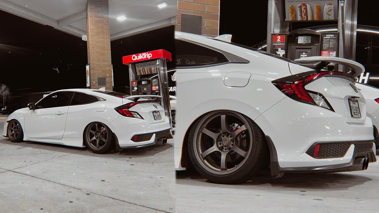 Bagged Honda Civic Si