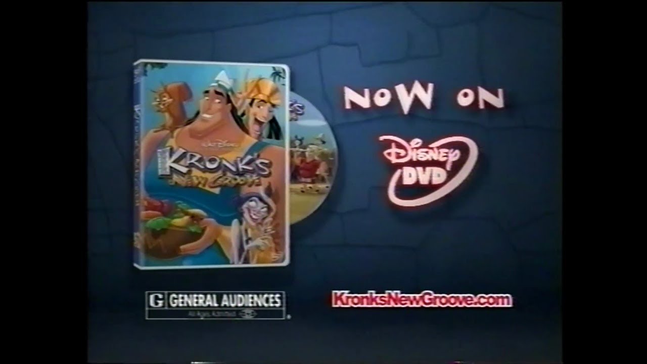Kronk's New Groove - DVD & VHS Home Video Release TV Commercial - 2005 ...