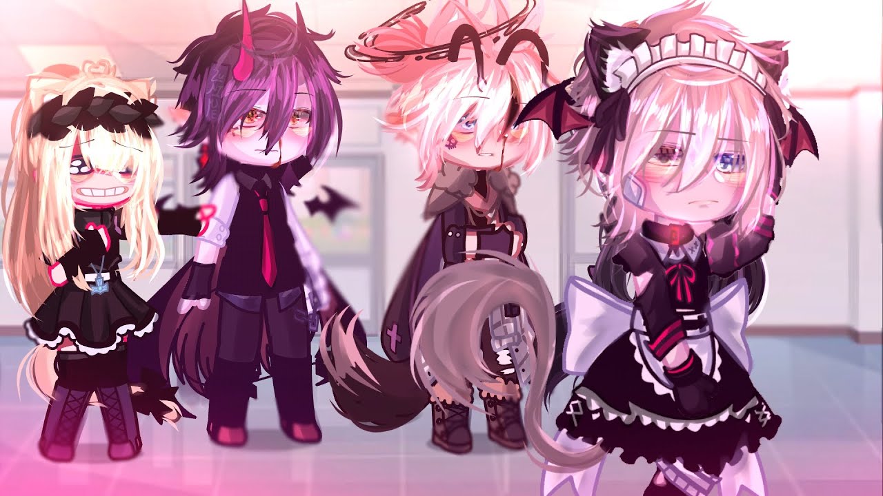 #Trend}•: Anh thử mặc đồ người hầu này vào trường đi! // Gacha Club ...