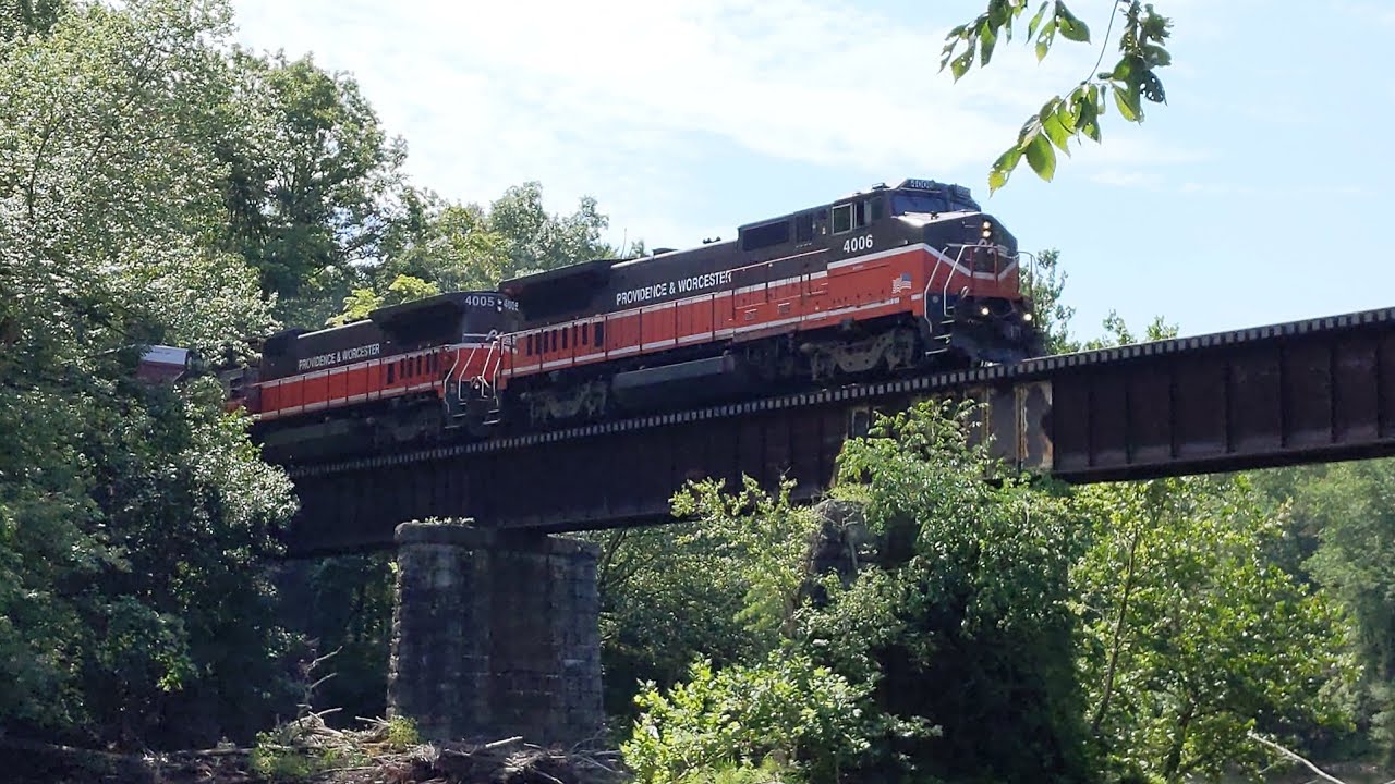 Willimantic, CT: Providence and Worcester Crossed the Shetucket River ...