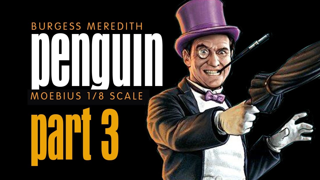 PART 3 - PENGUIN Moebius 1:8 scale build - YouTube
