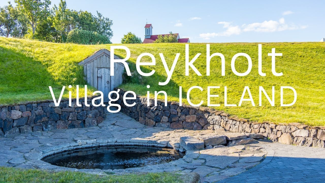Reykholt - Snorralaug - Village in ICELAND - Western Iceland - 4K - YouTube