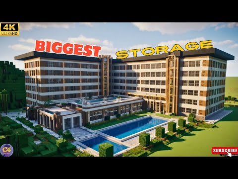 Minecraft Biggest Storage Room | Hypixel Server | - YouTube