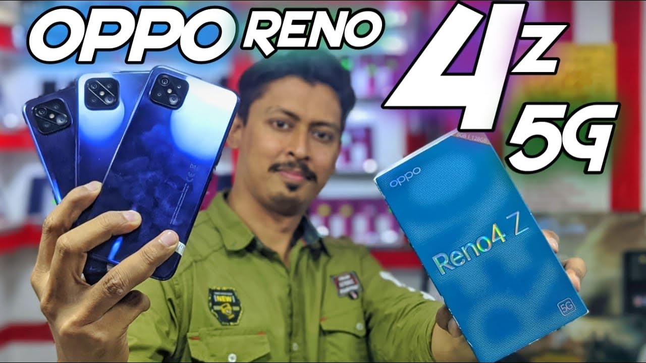 OPPO RENO 4 Z Box Pack 5G Brand New Phones Best Camera Stylishly Look ...