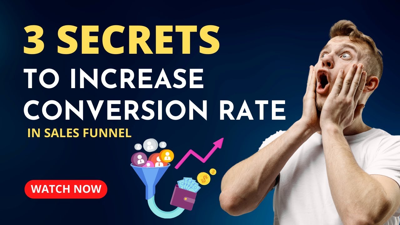 3 Secrets to increase conversion rate | Sales Funnel Stage 3 | Facebook ...