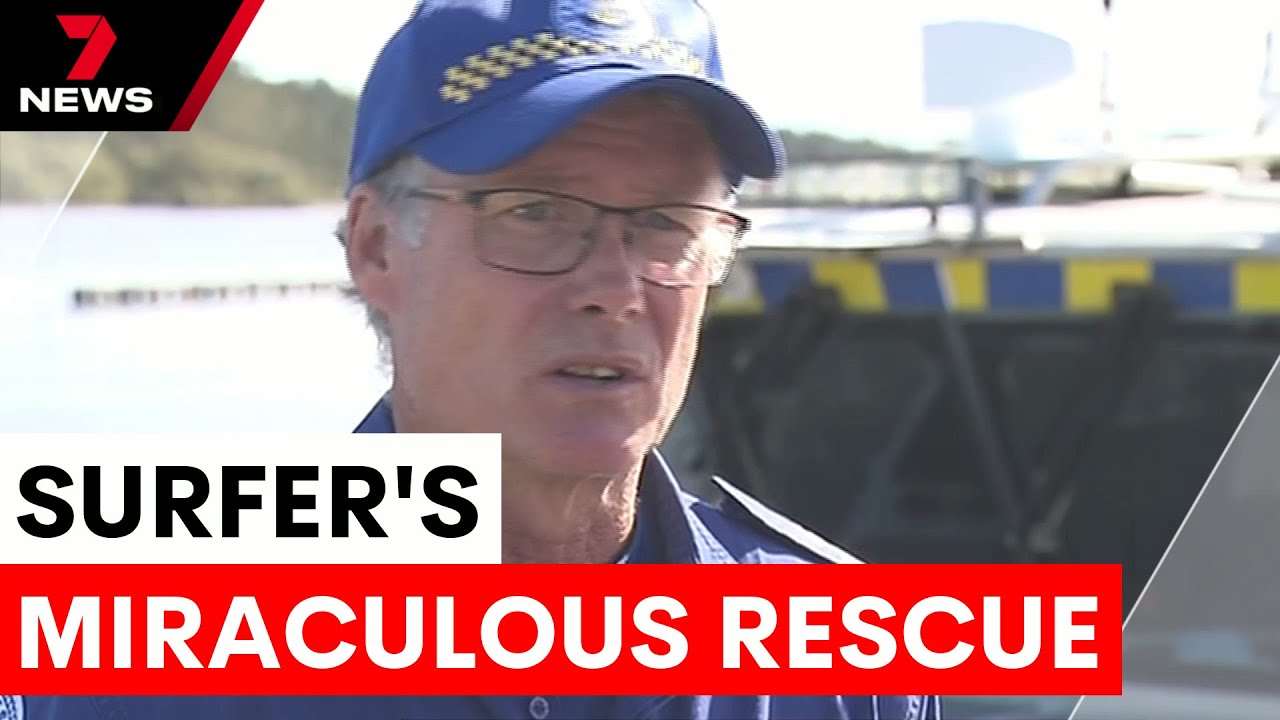 Teenage surfer rescued after overnight disappearance | 7NEWS - YouTube