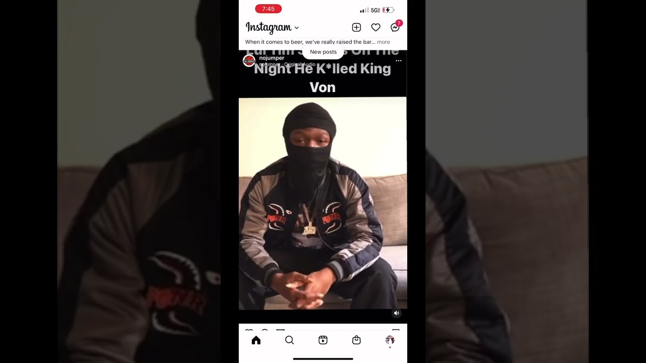LUH TIM SPEAKS ON NIGHT HE KILLED KING VON WITH NO JUMPER - YouTube