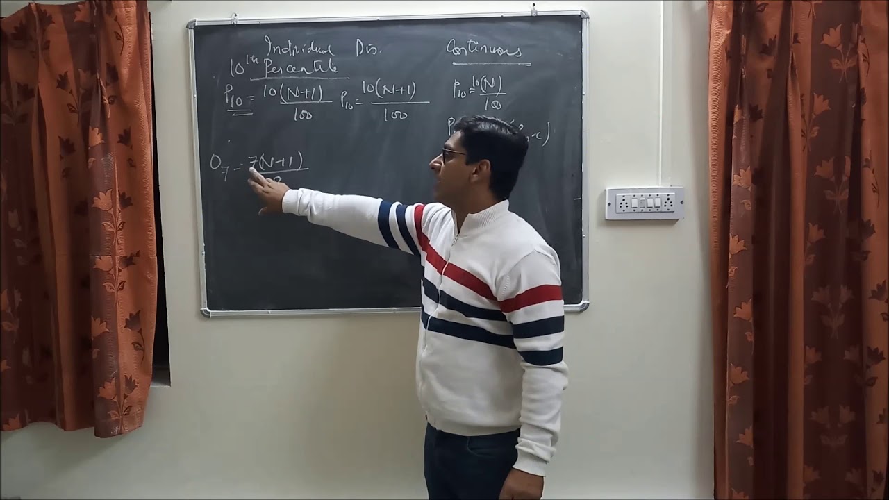Statistics Lecture - 6 Partition Value - YouTube