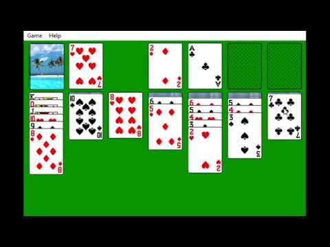 Solitaire Windows XP - Island Deck - YouTube