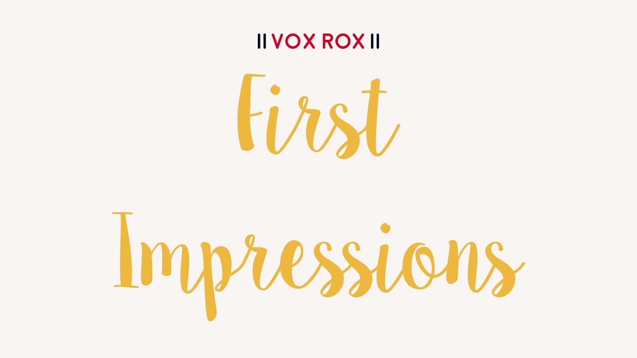 Vox Rox | E01: Freshie's First Impressions - YouTube