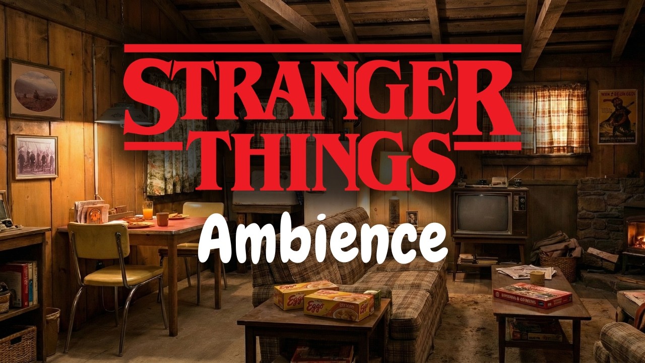 Stranger Things: Hopper Cabin Ambience | Background Noise & Eulogy ...