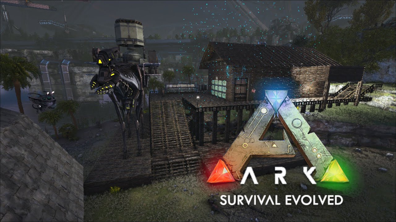 ARK ASE fjordur編3 拠点のアップグレードを - YouTube