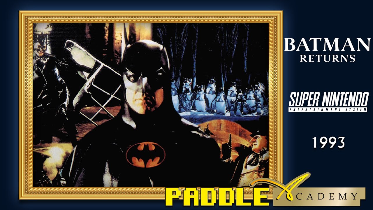 Batman Returns sur SNES : un beat'em up fun de Konami - YouTube