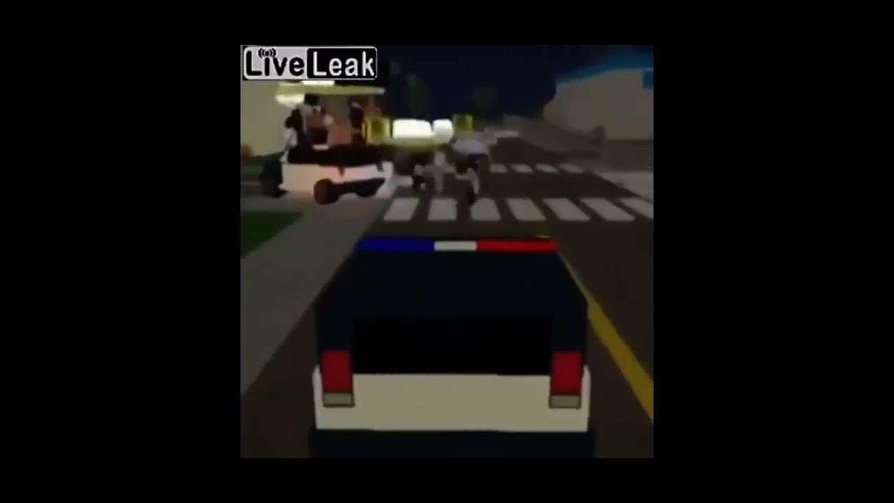 Roblox police car live leak meme - YouTube