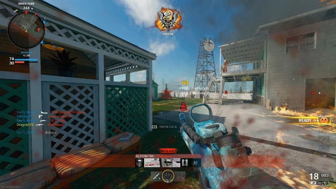 Bo6 nuke number 180 on nuketown - YouTube