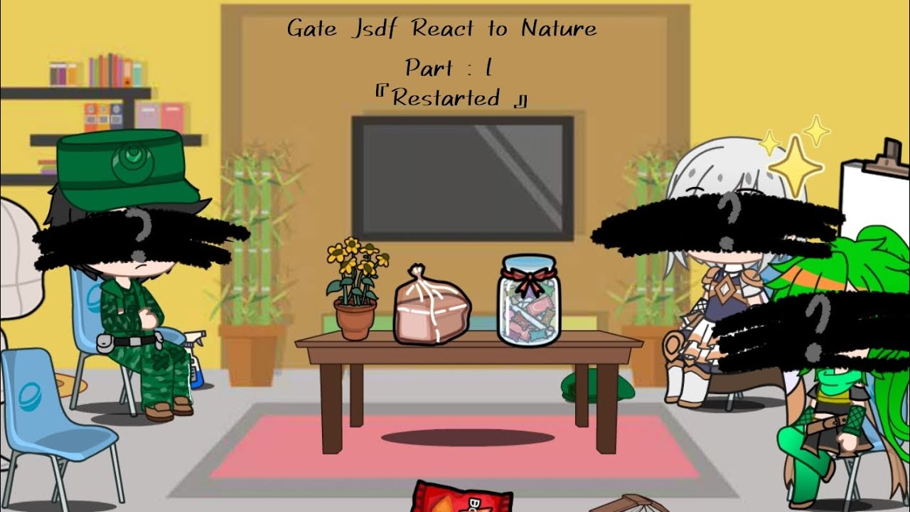 Gate Jsdf react to nature Part : 1 (Restarting) - YouTube