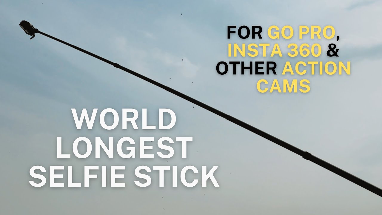 World Longest Selfie Stick | Telesin | Fake Drone | Selfie Stick - YouTube