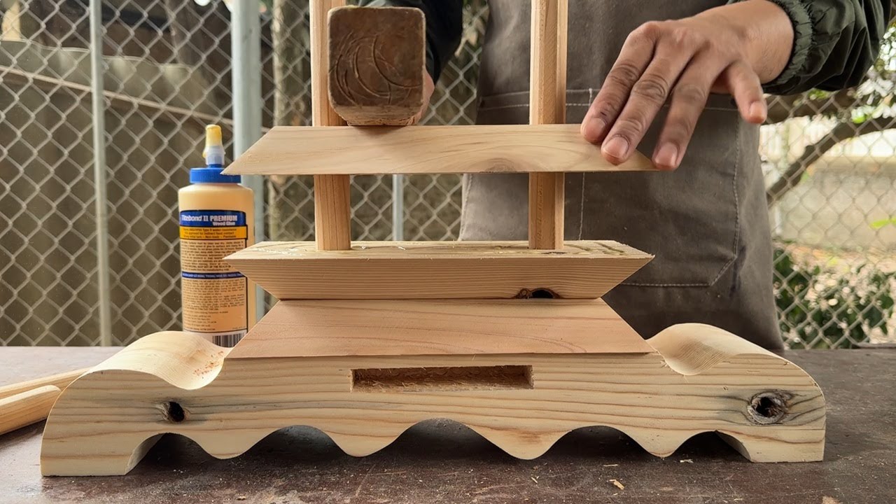 Watch Me Build the Most Extraordinary Wooden Table Ever! - YouTube