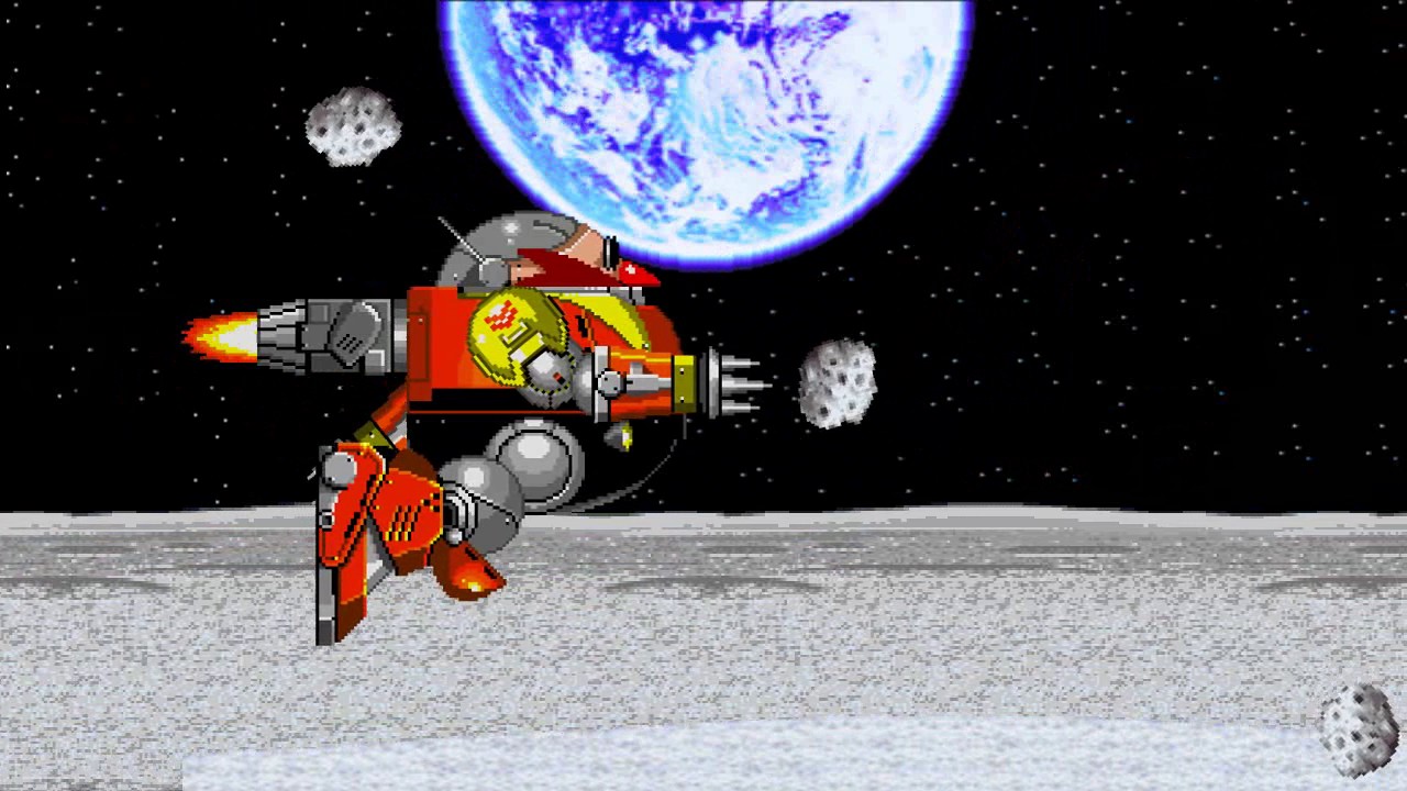 The Death Egg Robot in Moon Zone : sprite animation - YouTube