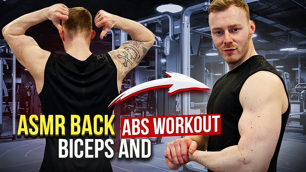 Asmr Back Workout At Home Whispered Voiceover Youtube