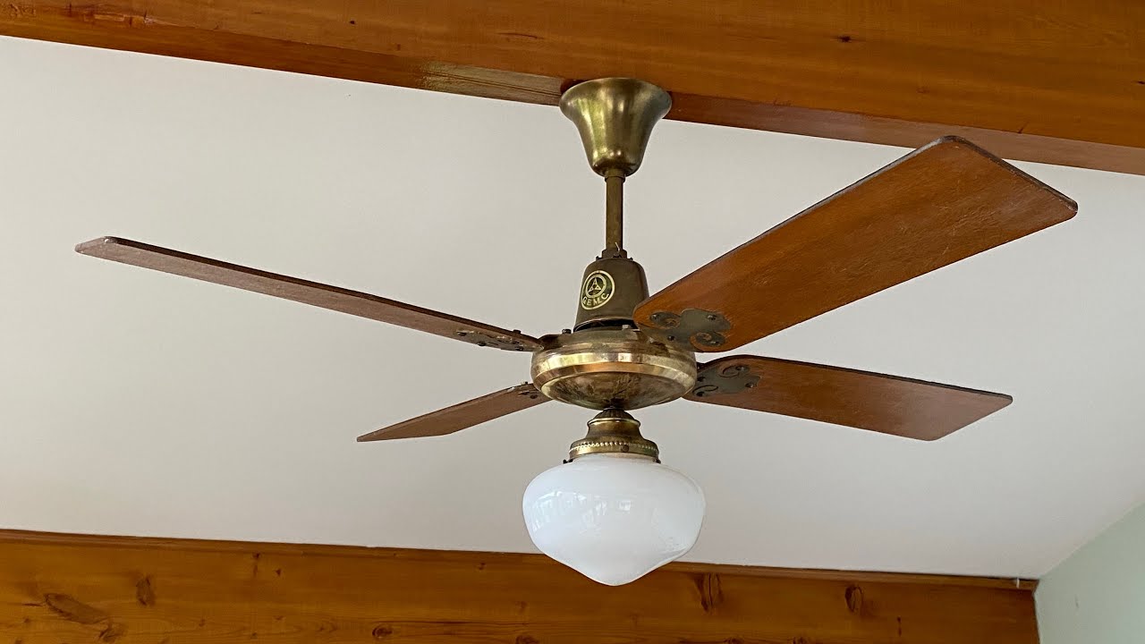 Golden fan Spinner ceiling fan start-up - YouTube