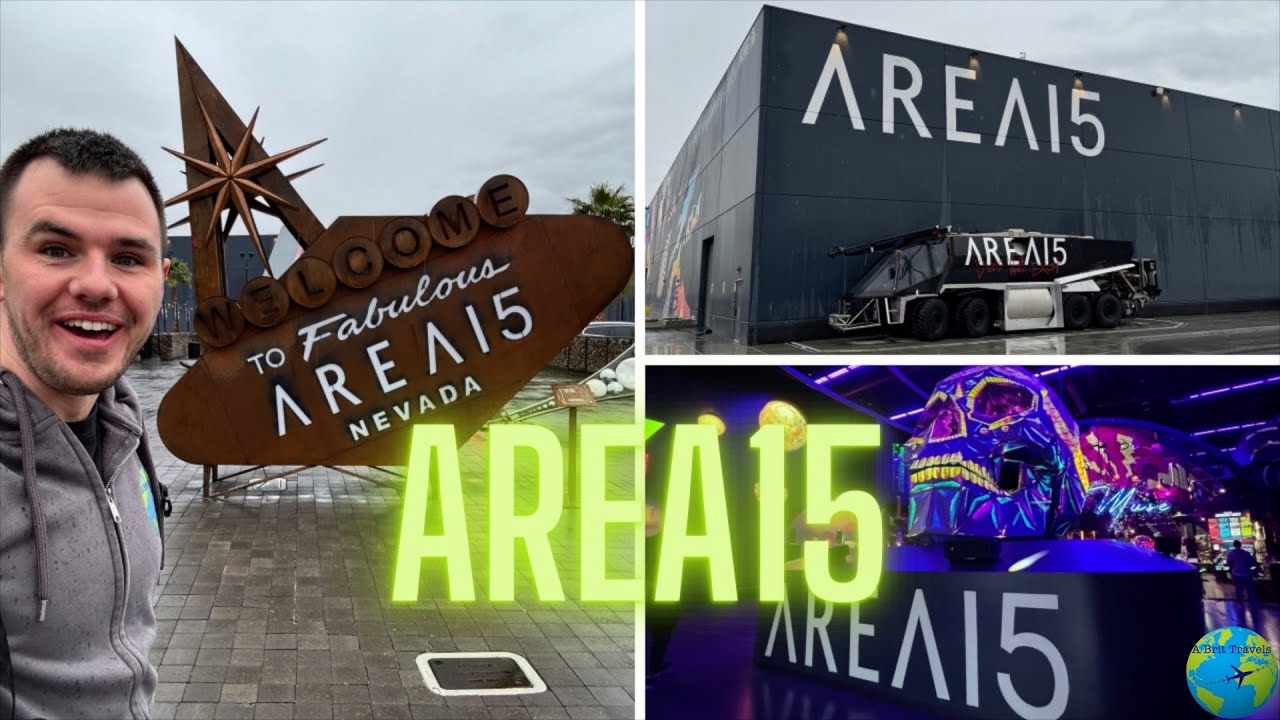 Area15 Immersive Experience - Las Vegas! Meow Wolf & More! - YouTube
