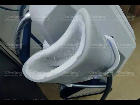 Portable 2 Handles Working Ice Diamond 360 Fat Freezing Body Sculpture ...