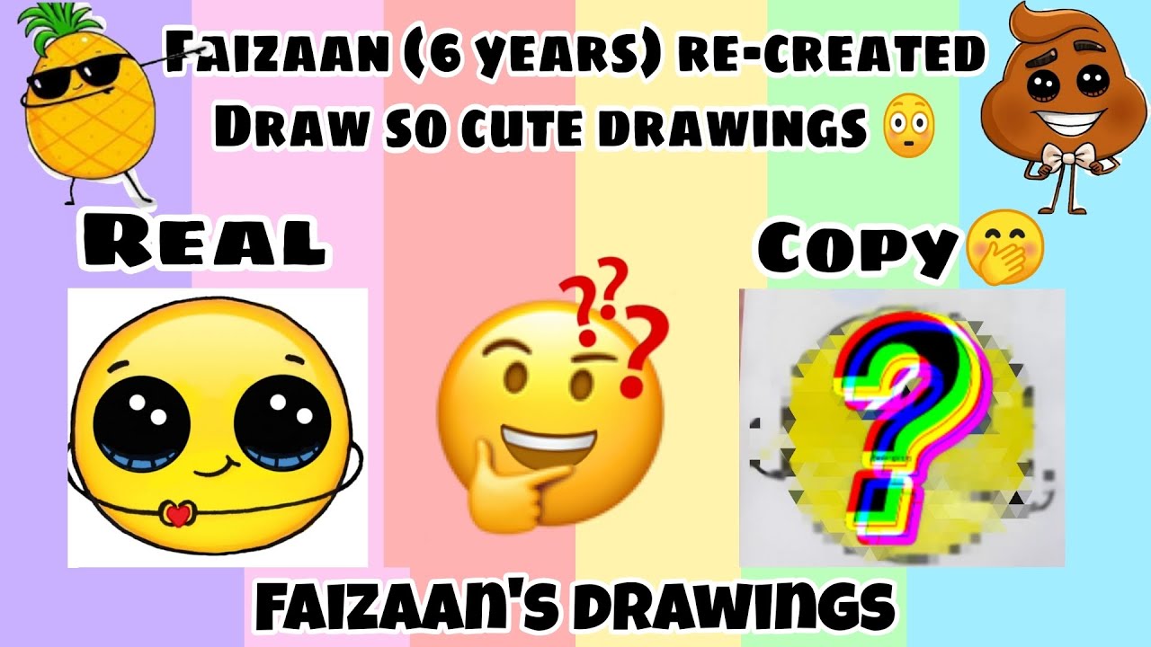 Recreating draw so cute drawings/I re-created Draw so cute drawings ️ ...