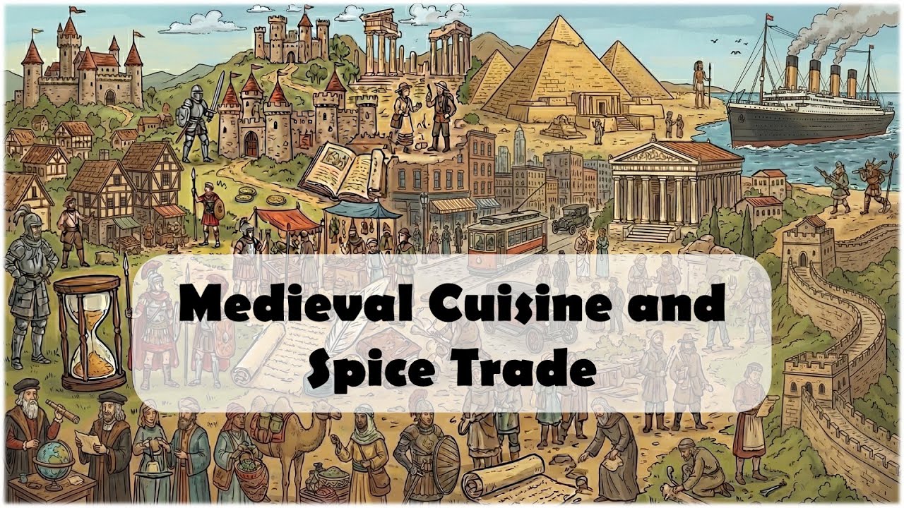 Medieval Cuisine and Spice Trade - YouTube